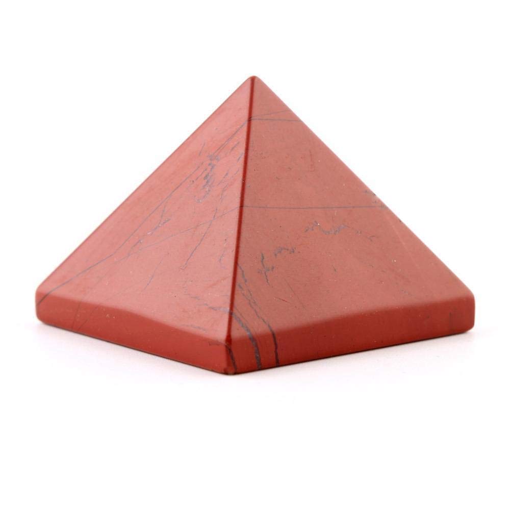 Red Jasper Pyramid 1 Inches – Healing Crystals India