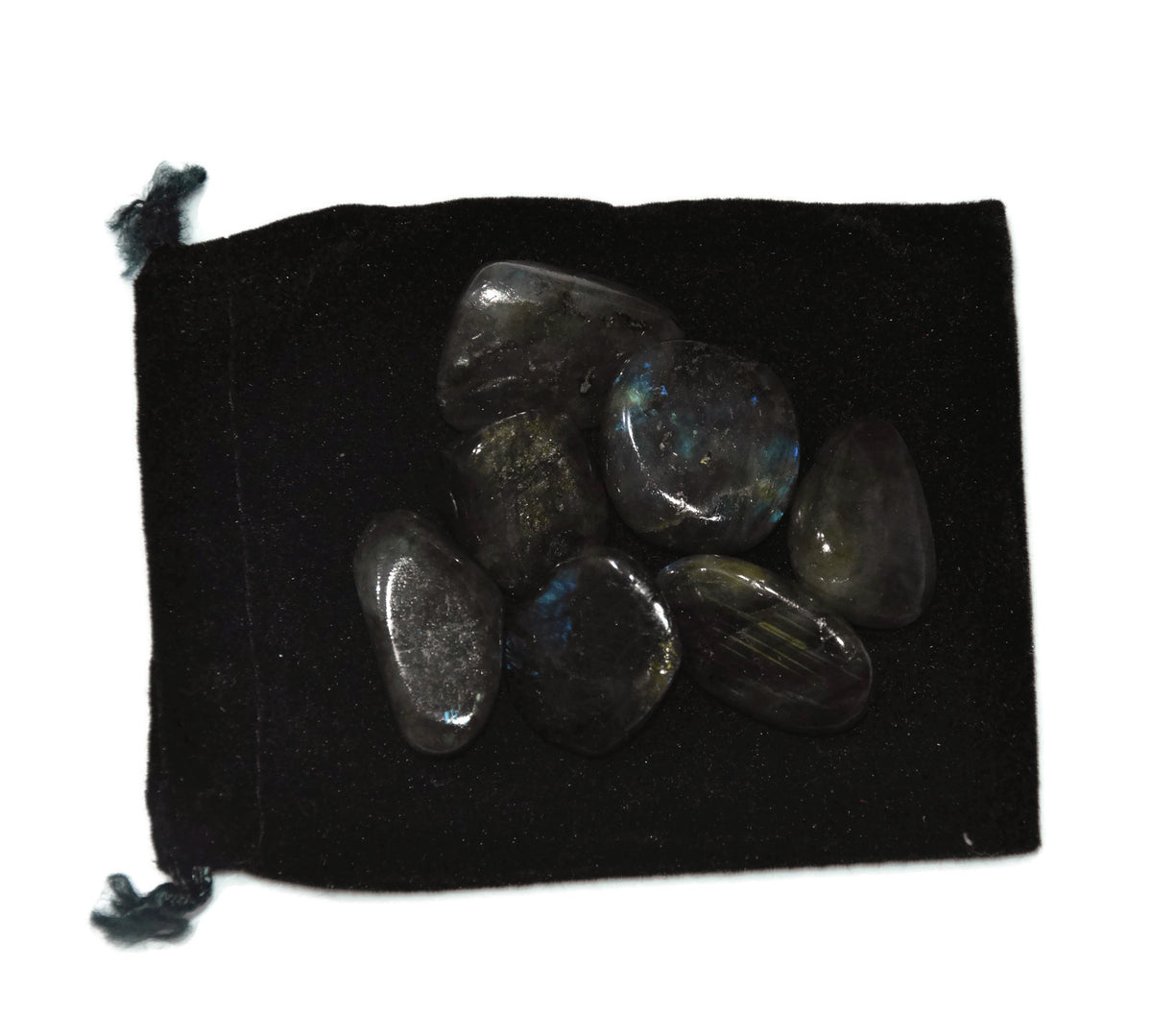 Labradorite Tumbles 10 Pieces – Healing Crystals India
